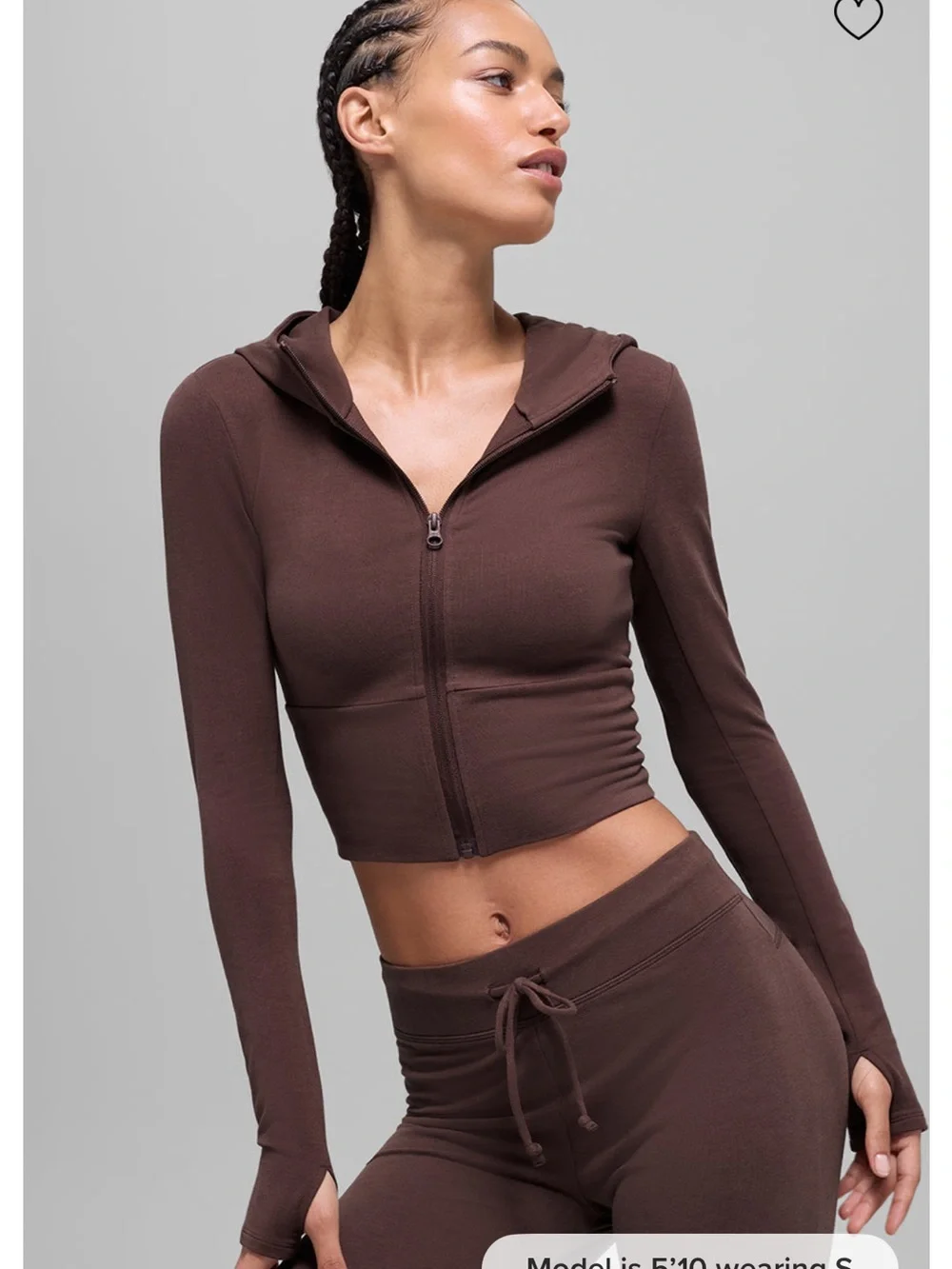 ALO Yoga | Jackets & Coats | Alo Sway Zip Up Hoodie Brownstone | Poshmark
